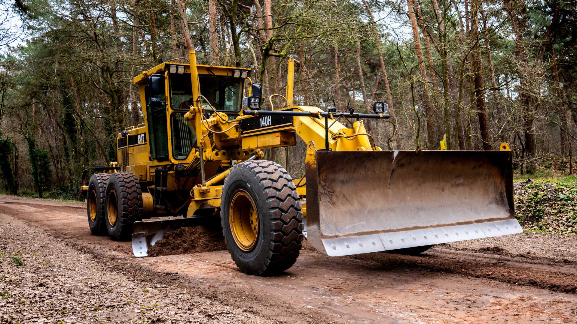 Grader Caterpillar 140H - JvEsch — Van Esch